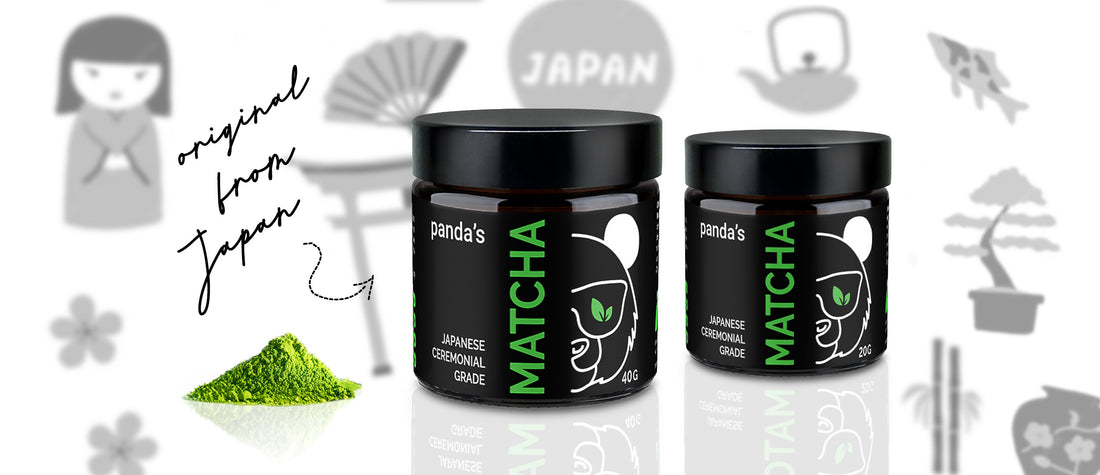 Panda's Matcha Tea - Ceremonial Matcha Tea from Japan
